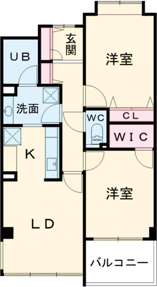 クールセリシエ 303号室(経堂駅/3階/2LDK)の賃貸物件(賃貸マンション)【ハウスコム】