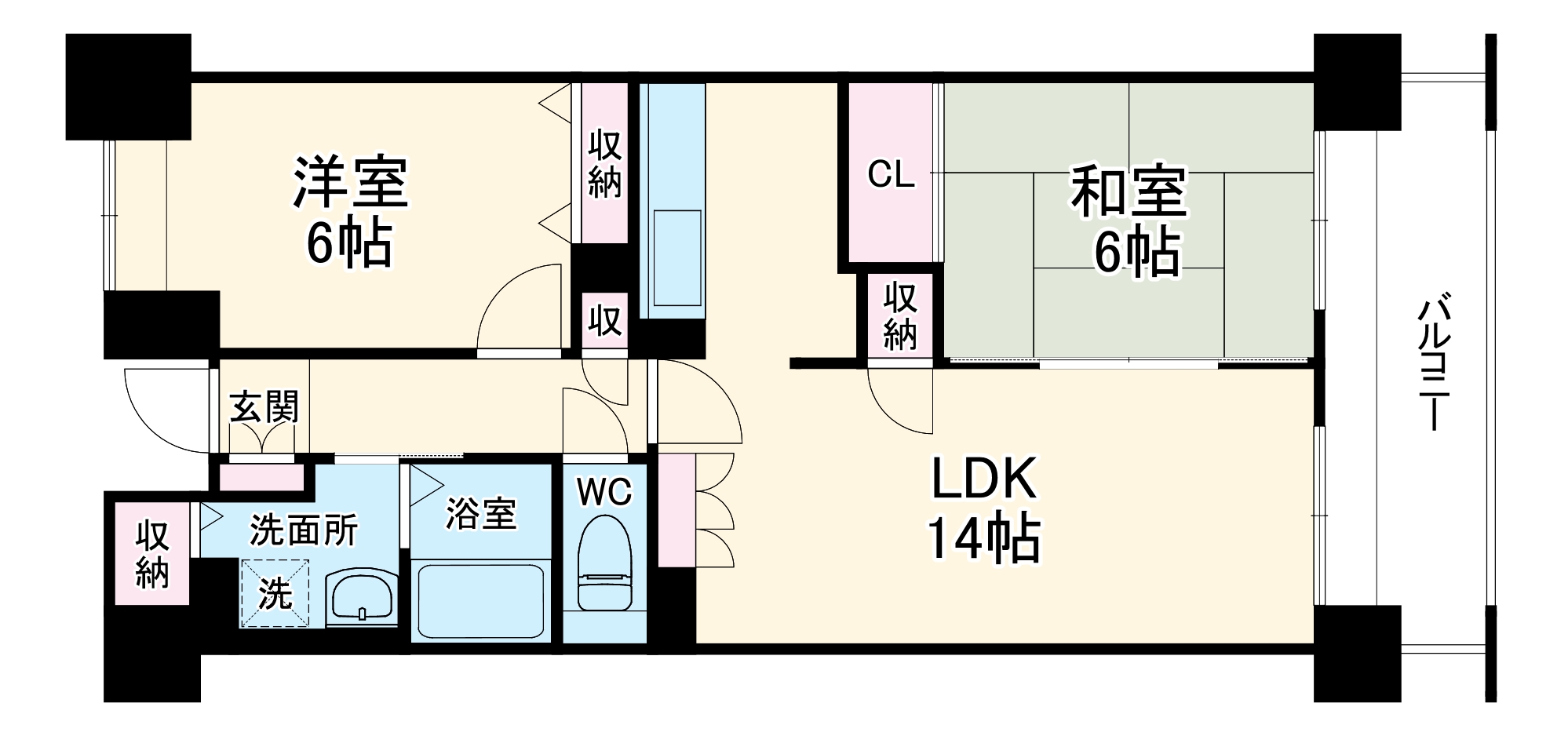 コーポレート稲毛海岸 ＊＊＊号室(稲毛海岸駅/5階/3LDK)の賃貸物件(賃貸マンション)【ハウスコム】
