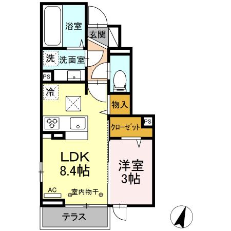 サフィール富士見台 103号室(富士見台駅/1階/1LDK)の賃貸物件(賃貸アパート)【ハウスコム】