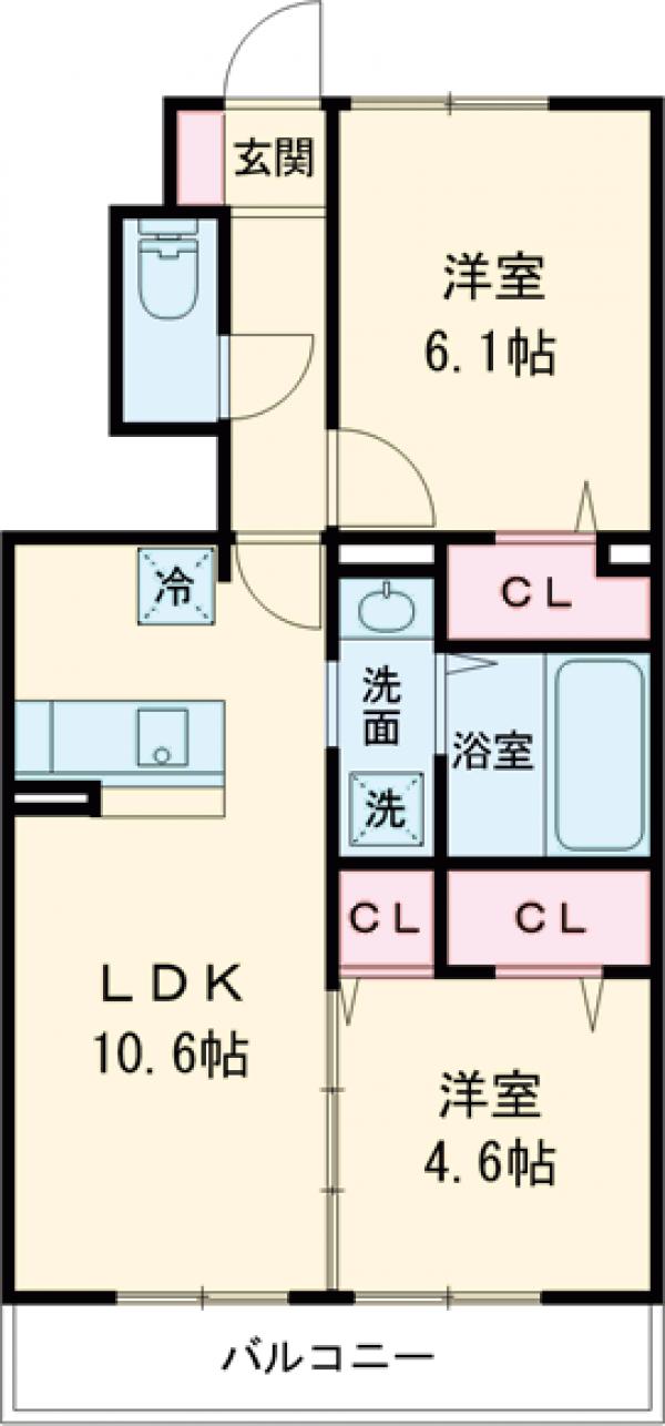 仮称）Droom押立 103号室(矢野口駅/1階/2LDK)の賃貸物件(賃貸マンション)【ハウスコム】