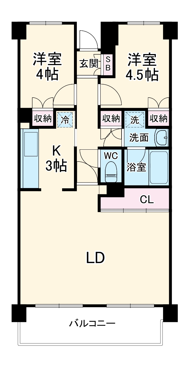 藤和シティコープ菊名 1F号室(菊名駅/1階/2LDK)の賃貸物件(賃貸マンション)【ハウスコム】