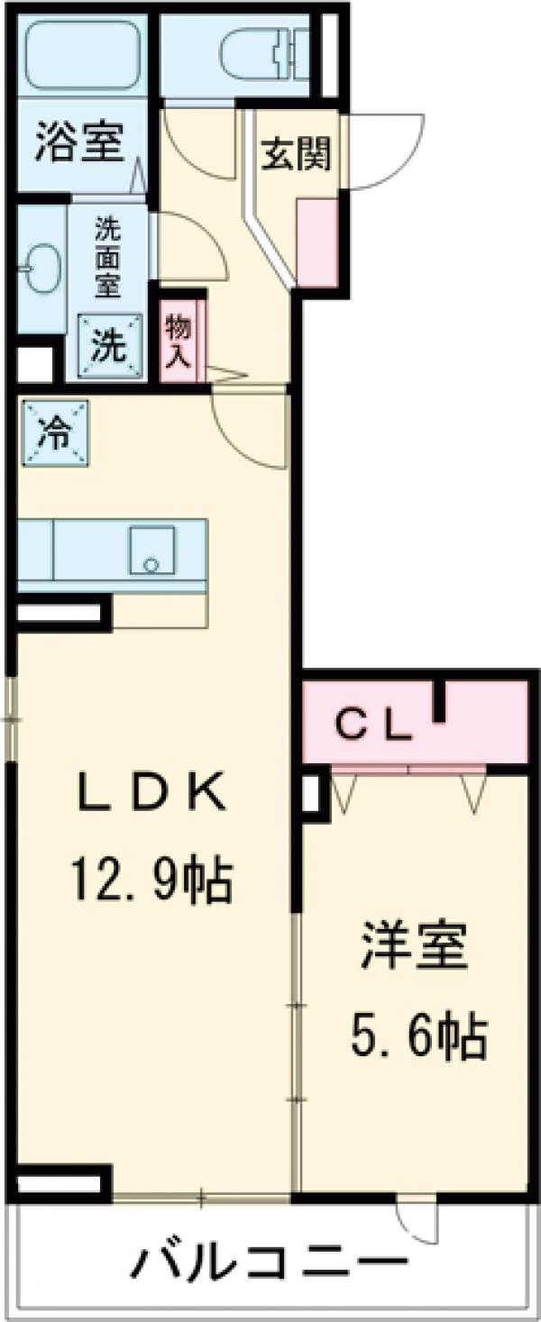 Dスクエア金森東 202号室(町田駅/2階/1LDK)の賃貸物件(賃貸アパート)【ハウスコム】