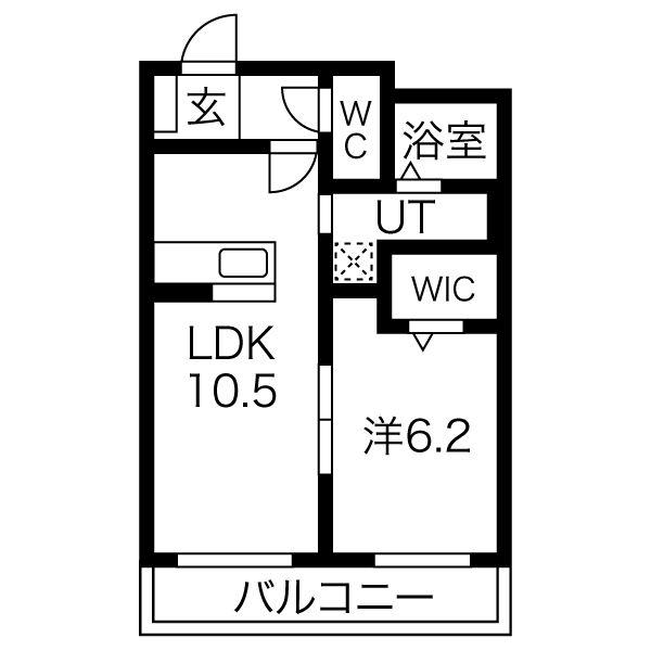 ラフィネ扶桑スタシオン 103号室(扶桑駅/1階/1LDK)の賃貸物件(賃貸マンション)【ハウスコム】