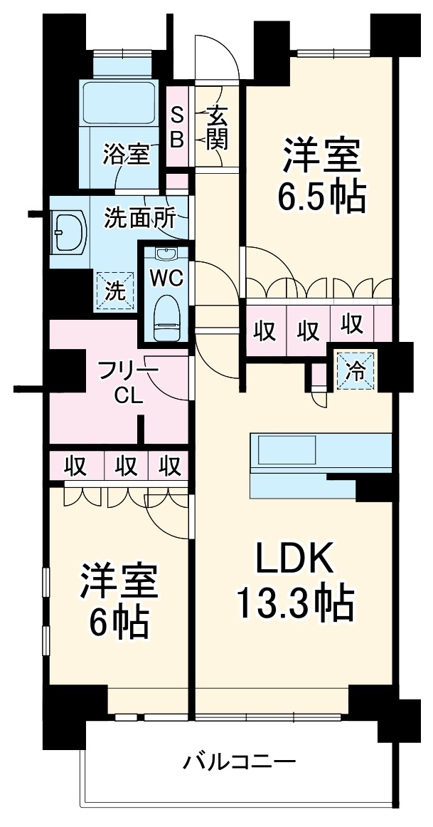 ザ・パークハウス江ノ島レジデンス 302号室(片瀬江ノ島駅/3階/2LDK)の賃貸物件(賃貸マンション)【ハウスコム】