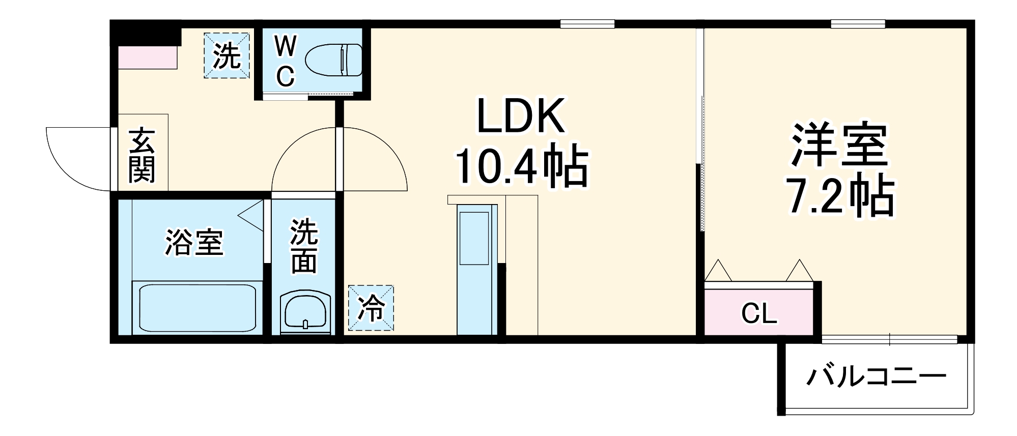 ハーミットクラブハウストゥギャザー戸塚 102号室(戸塚駅/1階/1LDK)の賃貸物件(賃貸アパート)【ハウスコム】