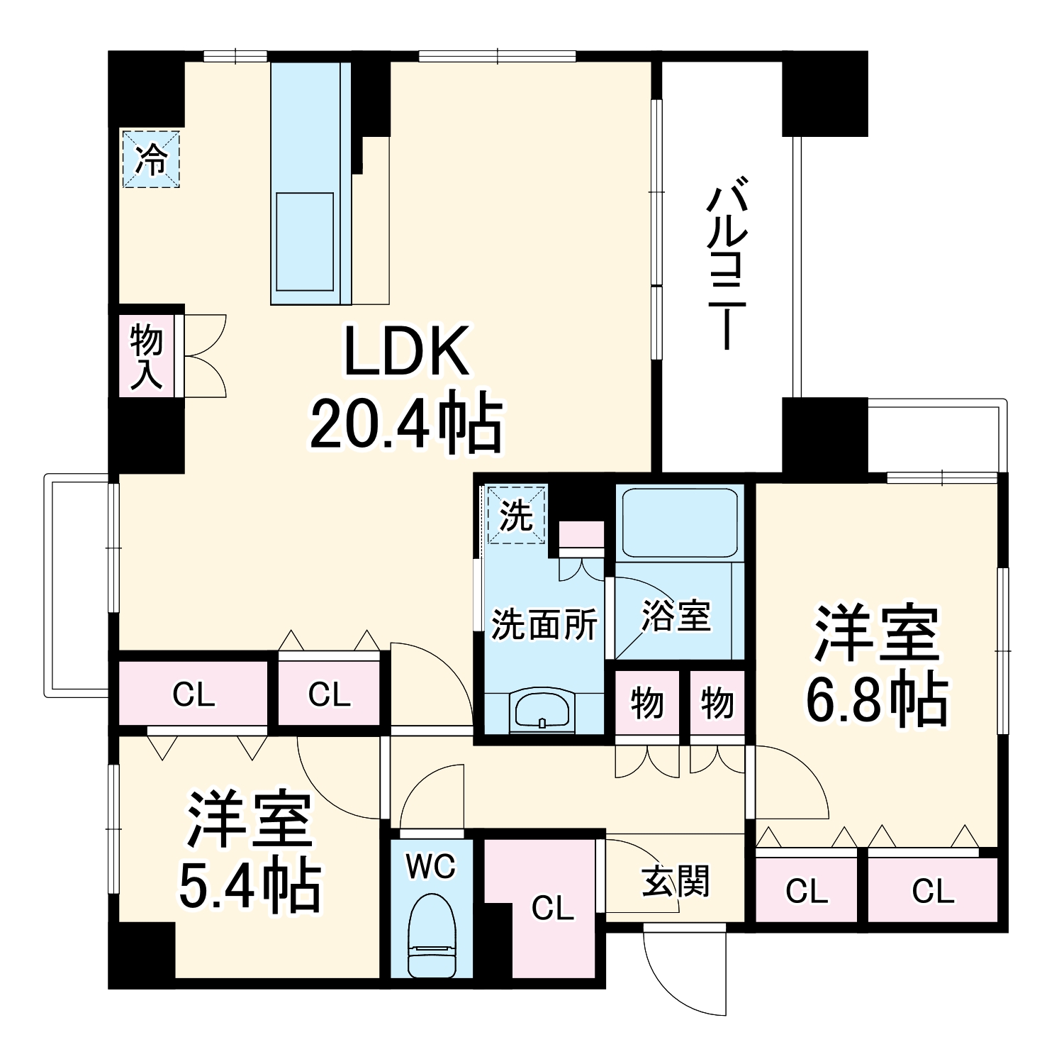 プレサンスロジェ烏丸御池 903号室(烏丸御池駅/9階/2LDK)の賃貸物件(賃貸マンション)【ハウスコム】