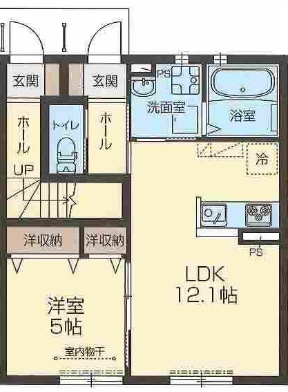 エクセルハイムN 102号室(鶴ヶ島駅/1階/1LDK)の賃貸物件(賃貸アパート)【ハウスコム】